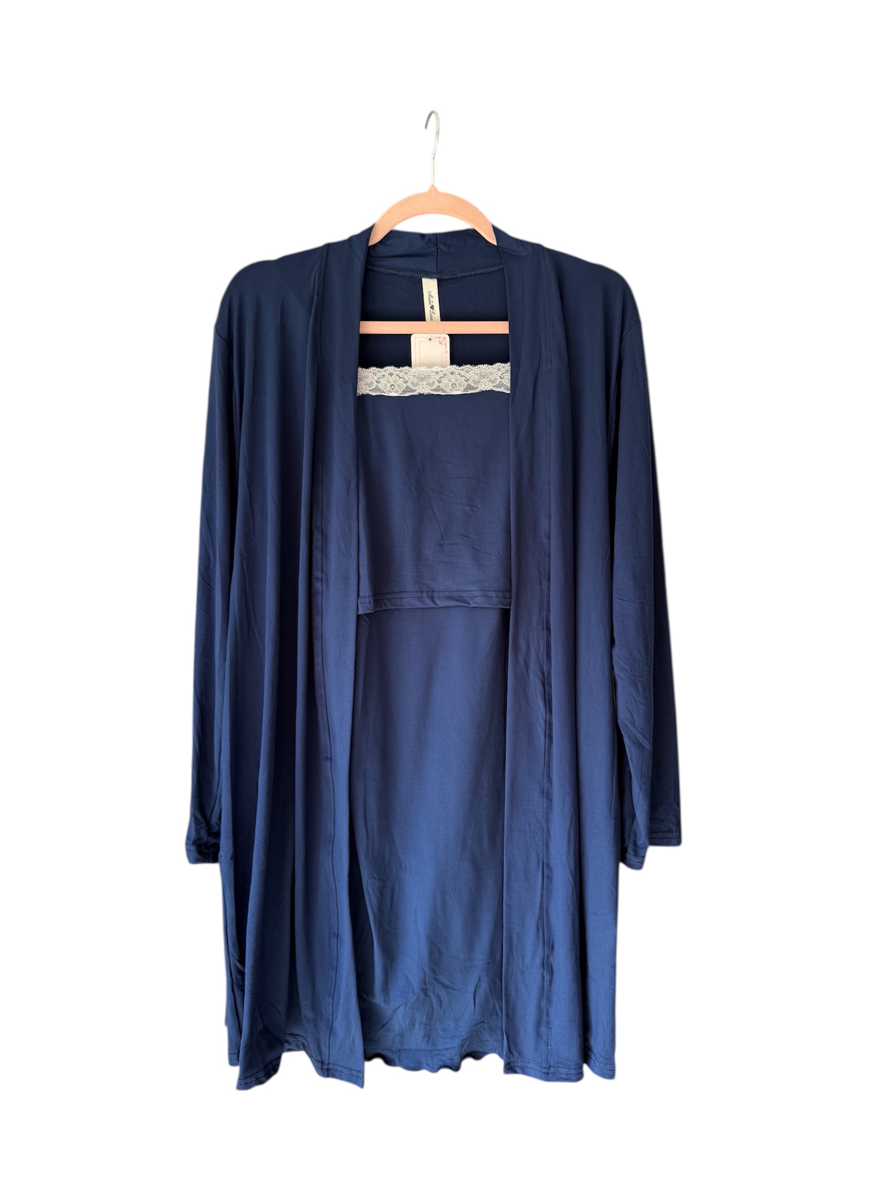 Conjunto camisa + bata maternal Antonia » Tia PLOP